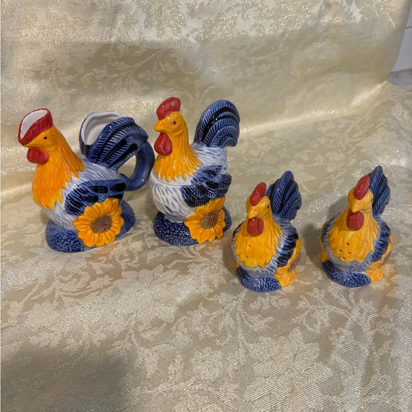 Avon | Dining | Vintage Avon 4 Piece The Provencal Chicken Collection ...